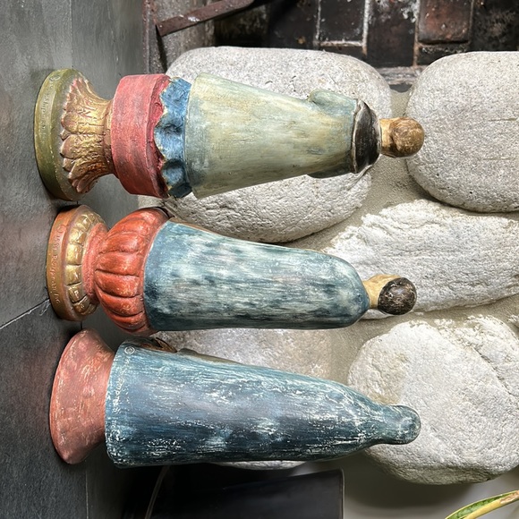 Vintage | Art | 999 R Shipman Handcast And Painted Saints Statues 115 ...